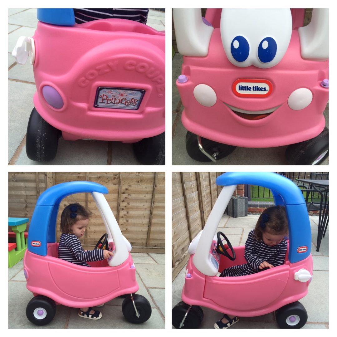 REVIEW - Little Tikes Cozy Coupe Princess Edition - Real Mum Reviews
