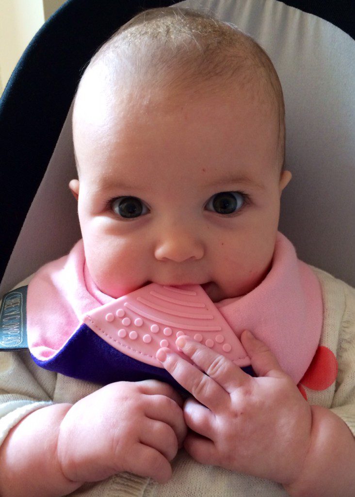 REVIEW - Cheeky Chompers Neckerchew Teething Bibs - Real Mum Reviews