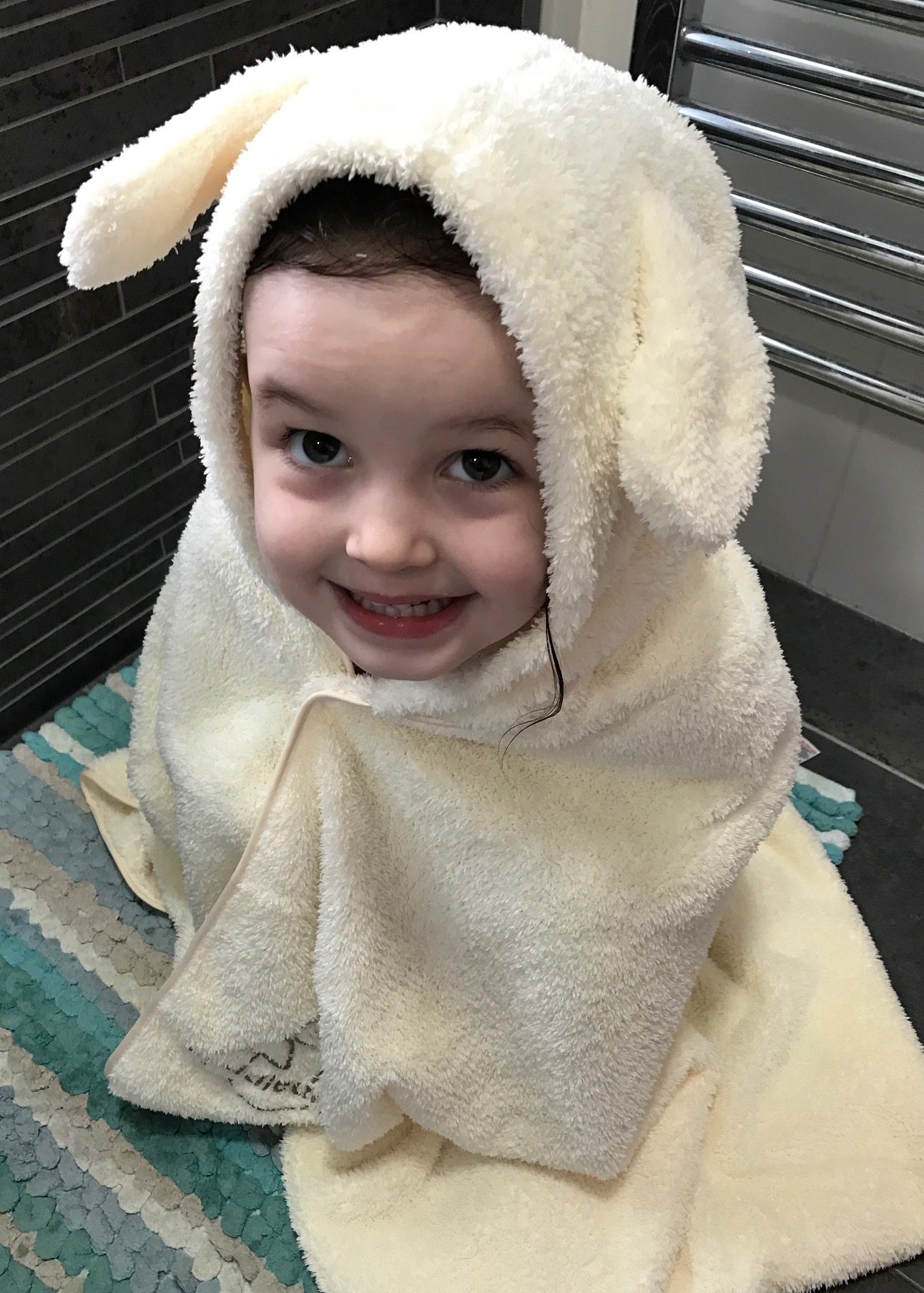 REVIEW - Cuddledry Snuggle Bunny Fun Towel - Real Mum Reviews
