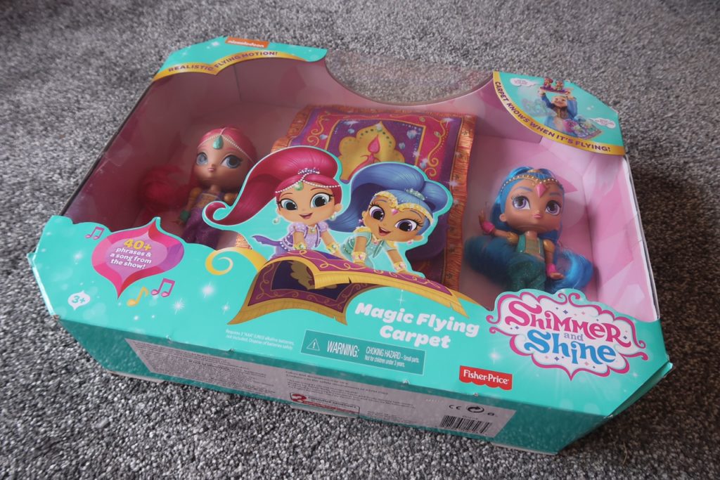 REVIEW - Fisher-Price Shimmer and Shine Magic Flying Carpet - Real Mum ...