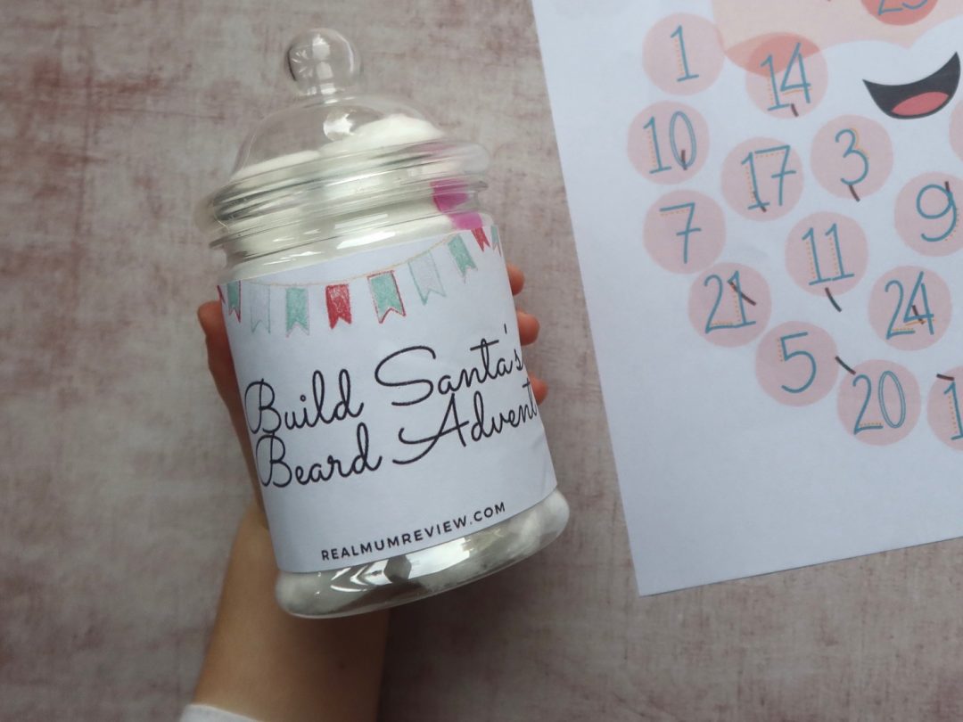 MAKE YOU OWN - Santa Beard Advent Calendar - Real Mum Reviews