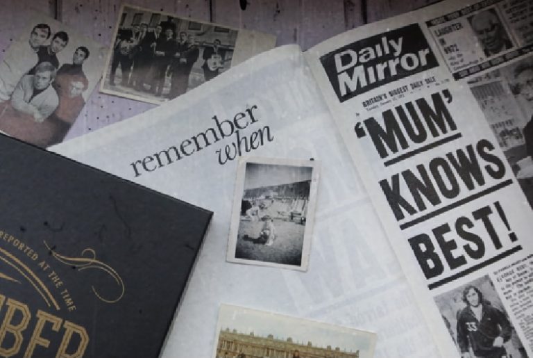 The Gift of Memories with Historic Newspapers - Real Mum Reviews