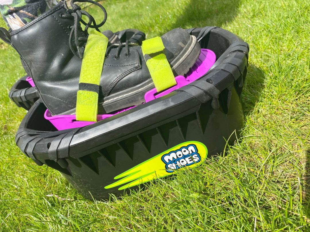 Moon Shoes REVIEW - Mini Trampolines for your feet! - Real Mum Reviews
